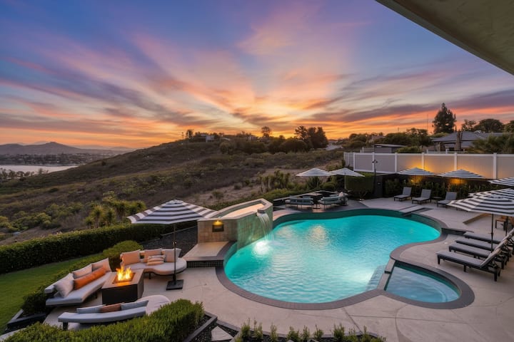 Surf To Skyline | 6br Luxury Stay W/ Stunning View - San Diego, CA
