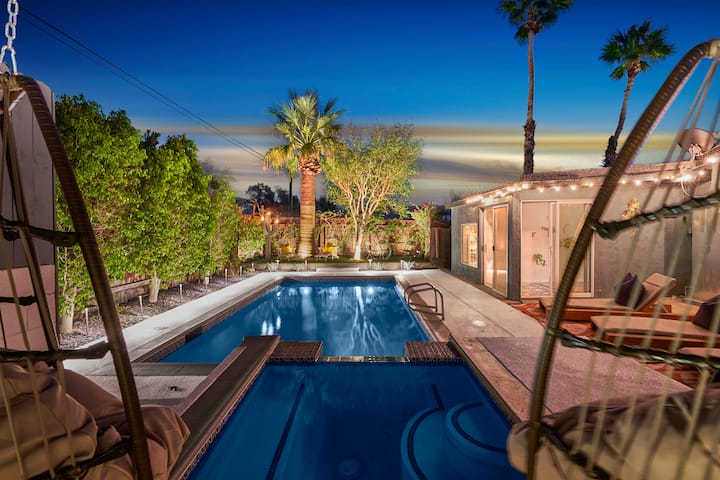 Private Bohemian Retreat With Heated Pool And Spa! - Desert Hot Springs, CA