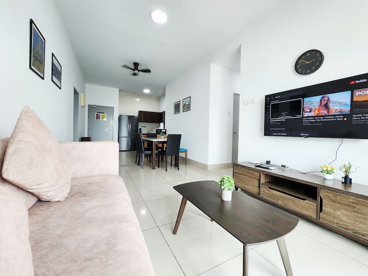 Family Suite 3 Bedrooms With 1 Car Park Klcc View - Kuala Lumpur