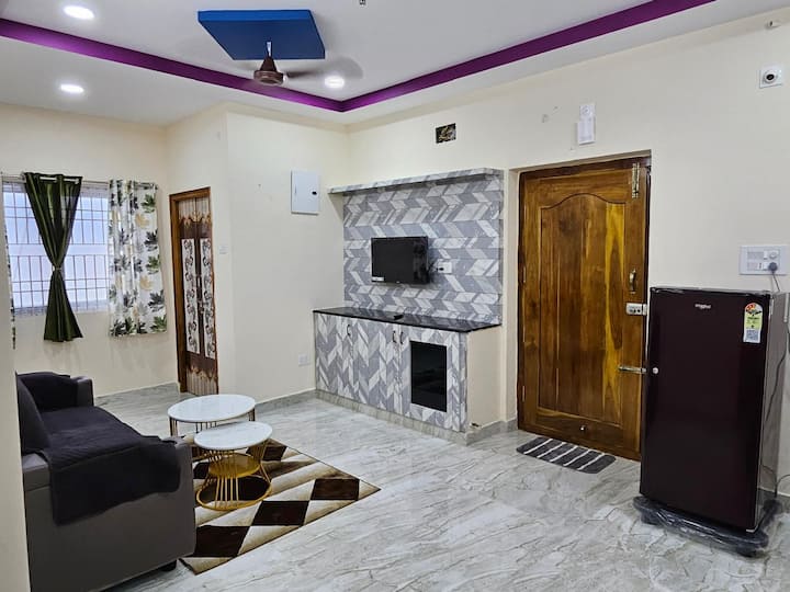 Hostmate Homestay-2bhk Furnished Near Railway Stat - Tirupati