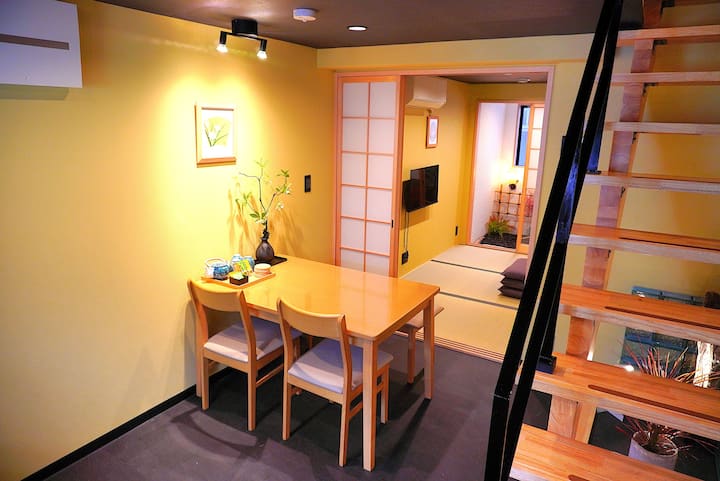 和風「瑠璃居」新建别墅，花園町步行5分，新今宮直达机场/難波/心斎橋/梅田,方便前往京都/奈良/神户 - Japon