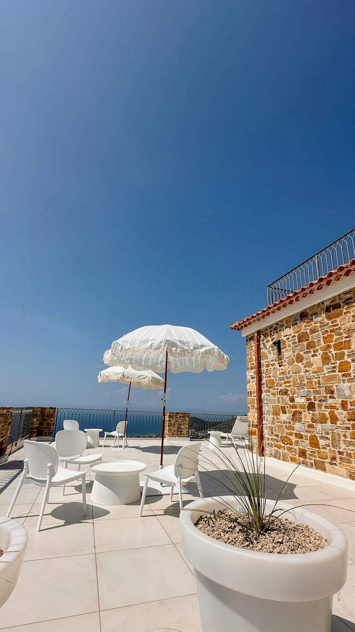 Villa Panoramique Avec Piscine Et Vue Sur Capri - Castellabate