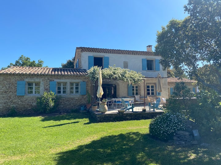 Fabuleuse Maison De Famille, Piscine Chauffée - Bonnieux