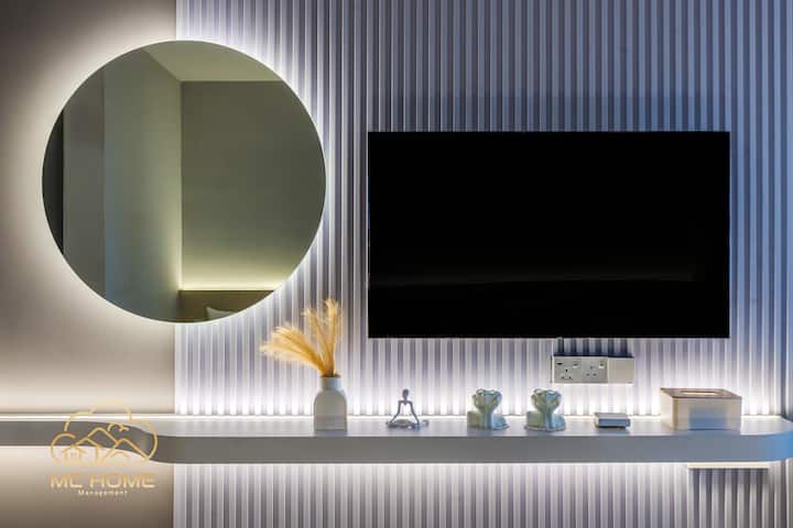 【-20%】luxury 2 Bed Fam Suite_2-4pax_komtar Seaview - Penang