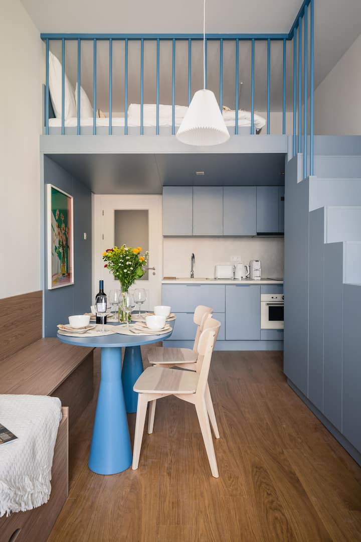 Design Loft Studio With Smart Tv & Wifi - Prága