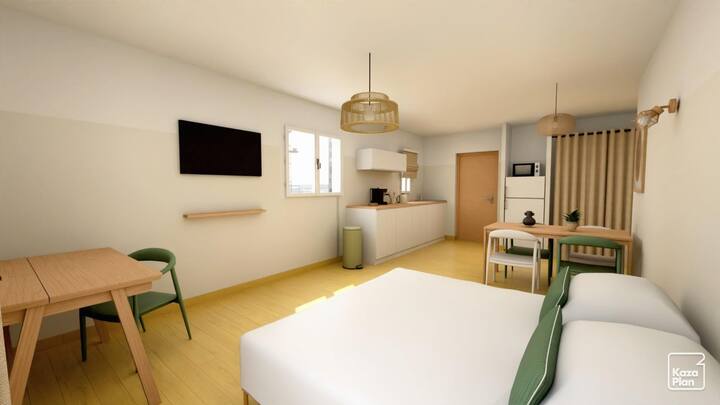 Appartement Confort 1 Chambre - Parking Privé - Saint-Florent