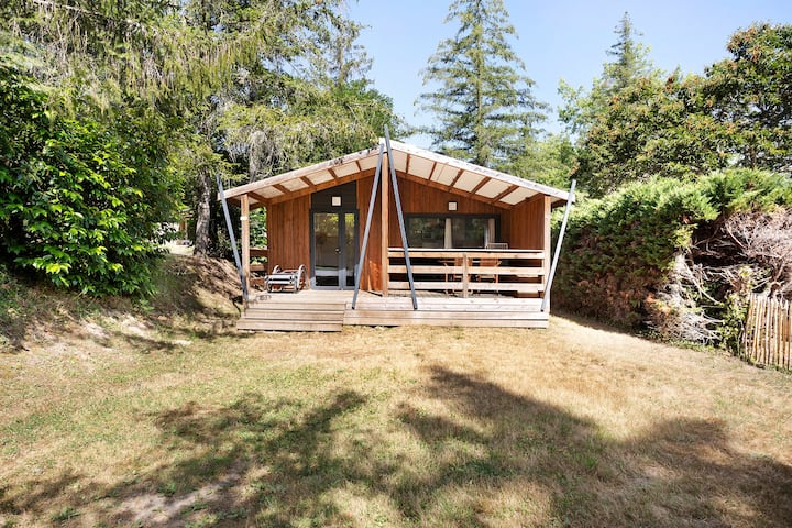 Camping Les Pialades -Chalet Mimosa - Domme
