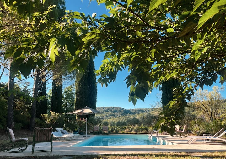 La Bastide Des Cadenières, Villecroze Met Zwembad - Salernes