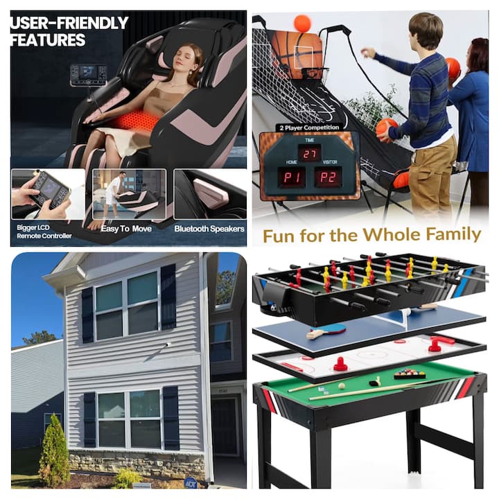 Brand New Luxurious Home With Massage In Raleigh - Raleigh, NC