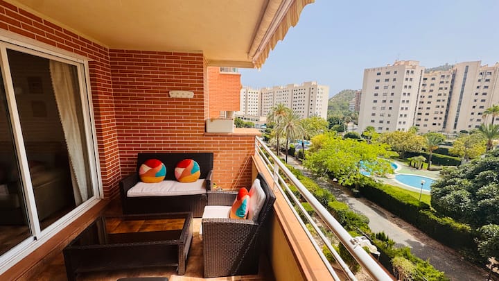 Bonito Apartamento A 4 Min Caminando De La Playa - Villajoyosa