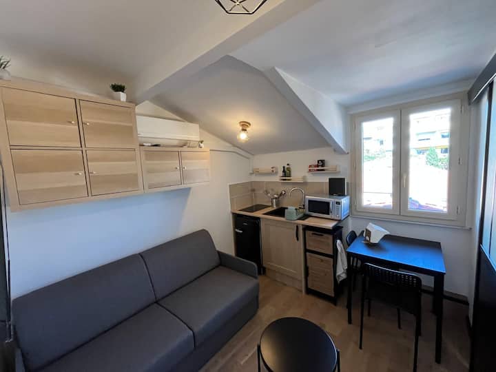 Studio Cosy Refait à Neuf, Proche Du Centre-ville - Gare de Nice Ville