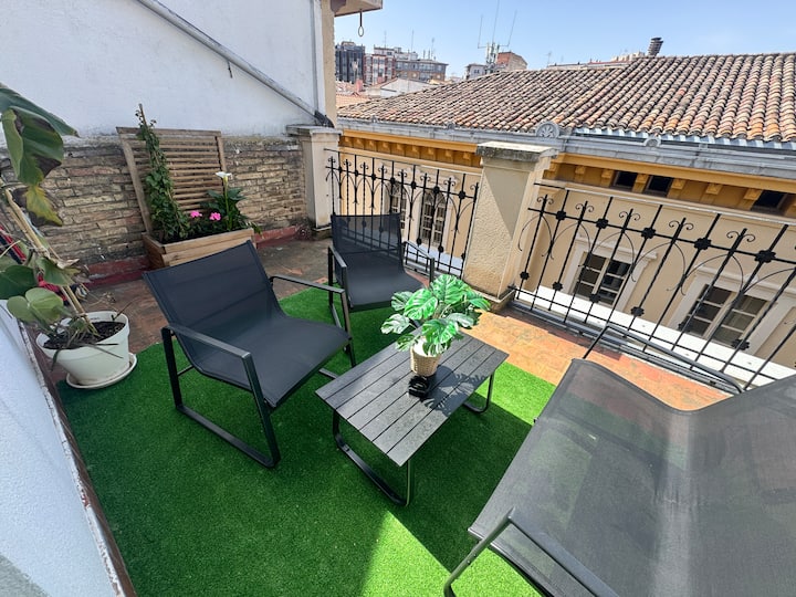 La Terrasse De La Merced A Ac Junto Laurel - Logroño
