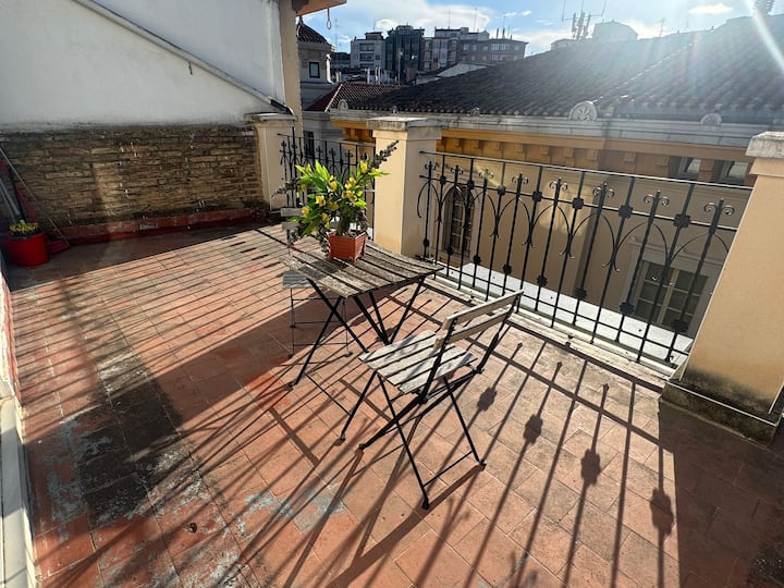 La Terrasse De La Merced A Ac Junto Laurel - Logroño