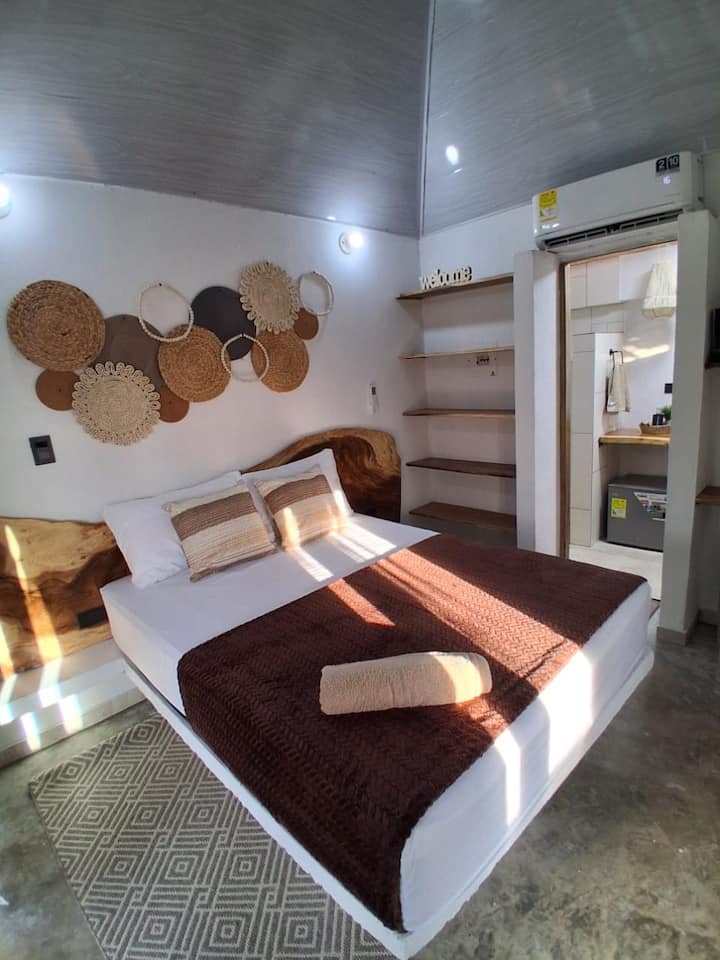 Room + Ac+ Bbq + Seafront + Work @Sanbernardo - San Bernardo Del Viento