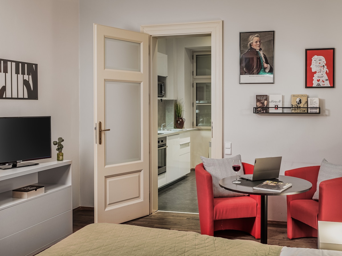 Studio Amadeus – 4 Art - Wohnungen zur Miete in Prag 1, Prague ...