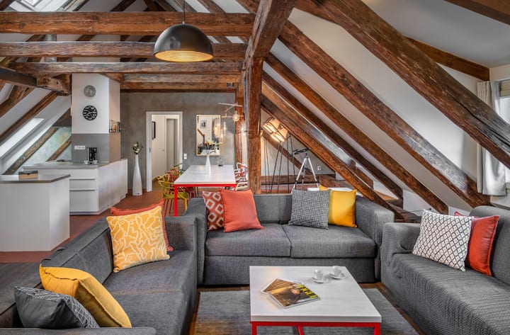 Three Bedroom Apartment With Terrace Kepler-4 Art - Prague