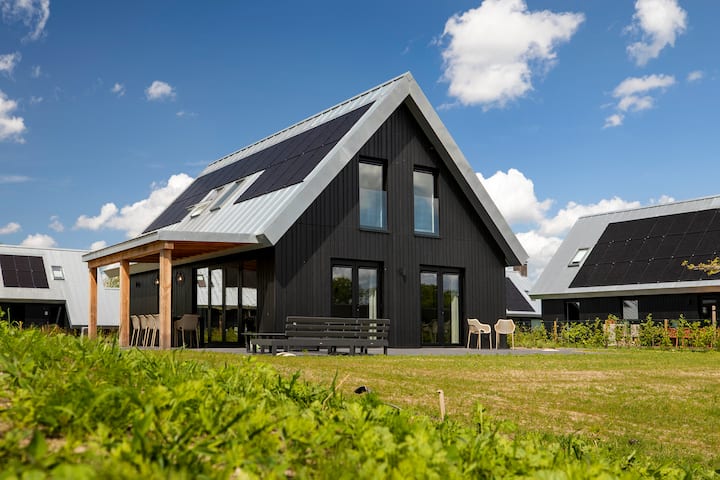 Ruime Vakantievilla Aan Het Water & Bos - Eyland 8 - Joure