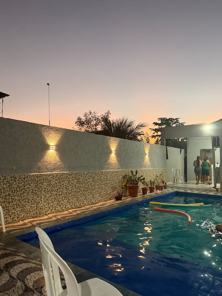 Apartamento Aconchegante Com Piscina E Cozinha - Rio Branco