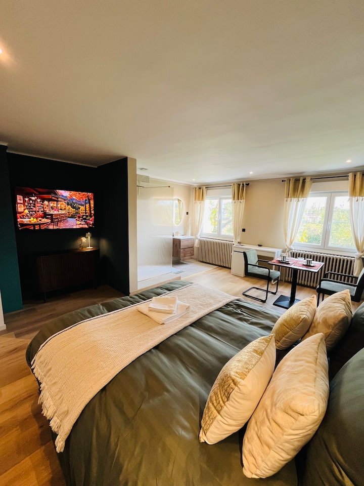 Chambre D’hôtes Lucia Vue Sur Jardin Arboré - Tournai