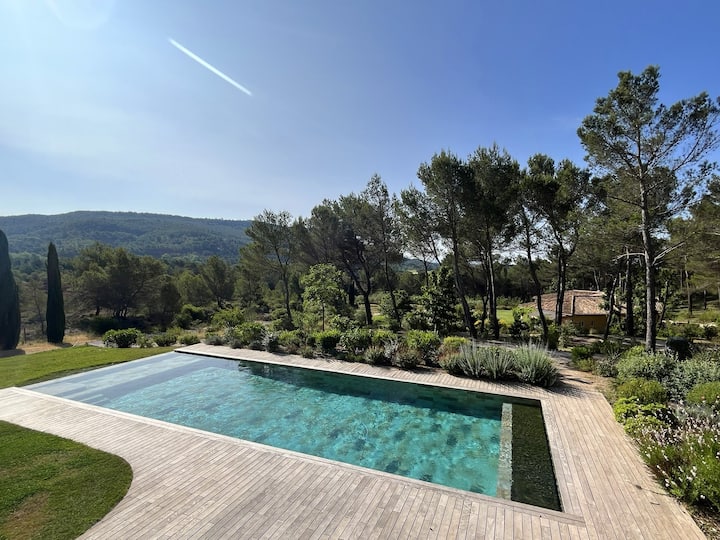 Villa De Luxe à Beaurecueil, Aix En Provence - Rousset