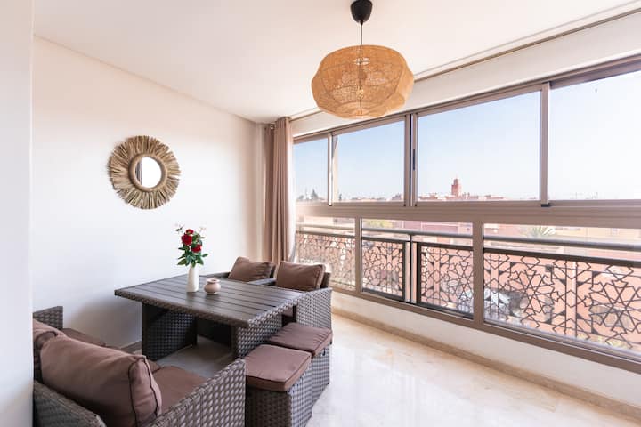 Bright & Chic Stay In Marrakech Gueliz - Marrakesh