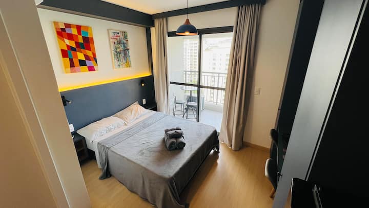 Stylish Studio In The Heart Of Campo Belo - São Paulo