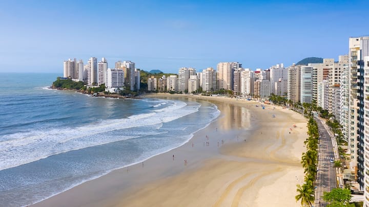 Conforto A 200m Da Praia Da Enseada No Guarujá - Guarujá