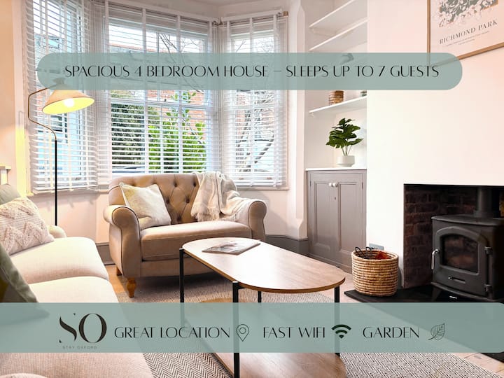 Spacious 4br House Near Oxford City Centre - Oxford