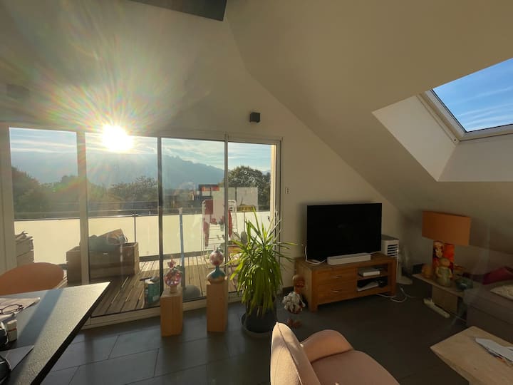 Chambre Entre Lac Et Montagne - Aix-les-Bains