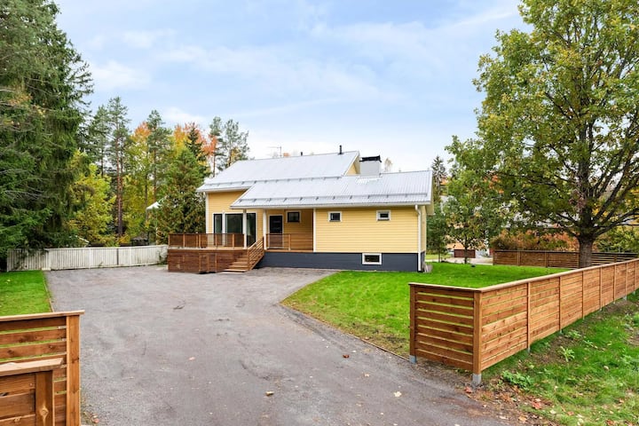 Modern And New House At Calm Place - Järvenpää