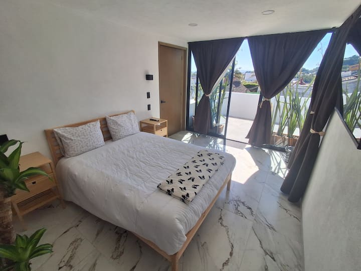 Vista Panorámica A La Piramide Trraza Y Estudio - San Pedro Cholula