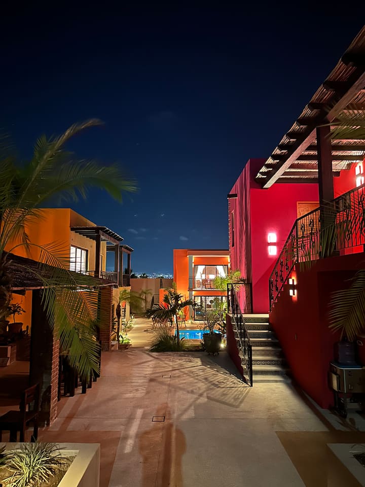 7 Boutique Casitas~private Compound~courtyard Pool - Cabo San Lucas