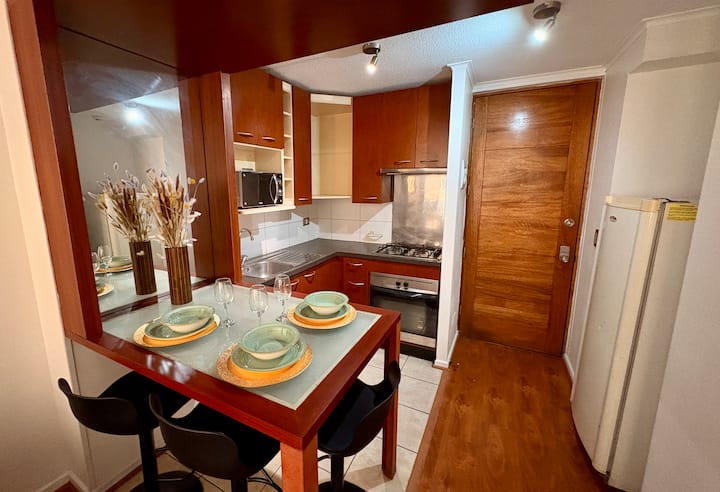 Apartamento A Pasos Del Museo Bellas Artes - Santiago (Chile)