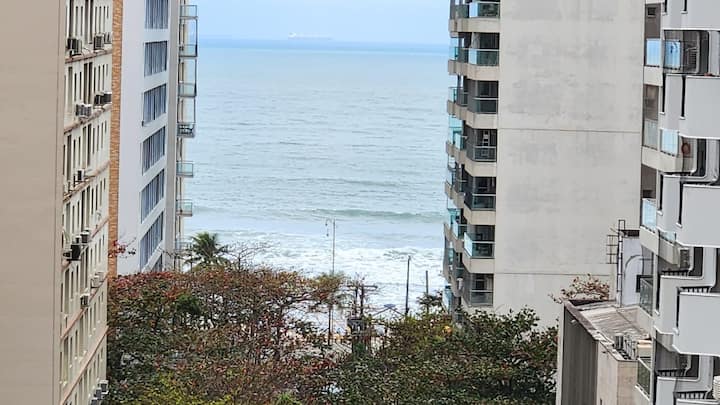 Apartamento Vista Mar Praia De Pitangueiras - Santos