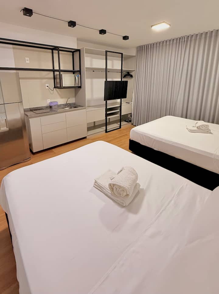 Duo Loft Zyz Em Frente A Estacao - Brazil