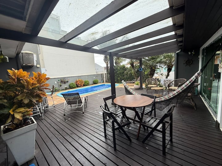 Linda Casa D Praia Com Piscina, óTima áRea De Fest - Barra Velha