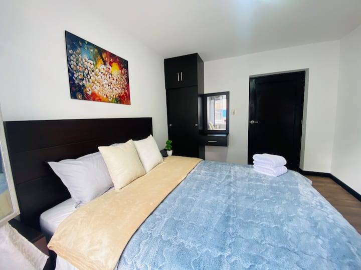 [Athenas]2 Min. Historic Center+2 Bedrooms +3 Tvs. - Cuenca