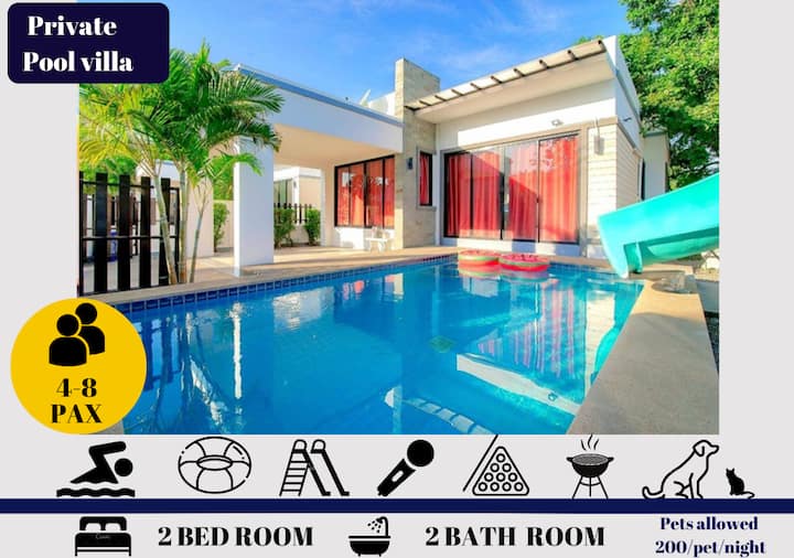 Sweet 1 Hua-hin Private Poolvilla From Beach 3km - Hua Hin