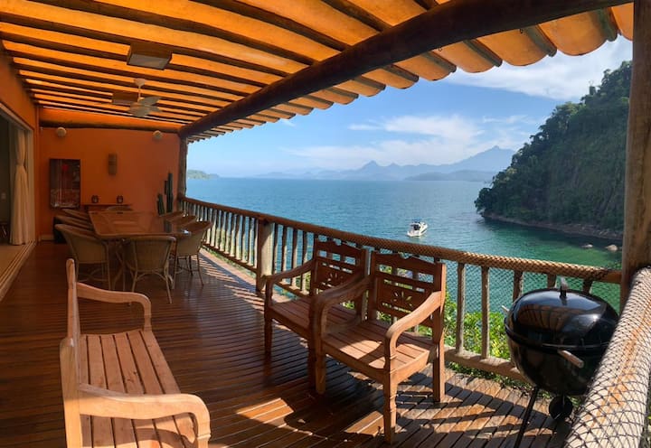 Casa Exclusiva Com Vista Mar Panorâmica Em Angra - Angra dos Reis