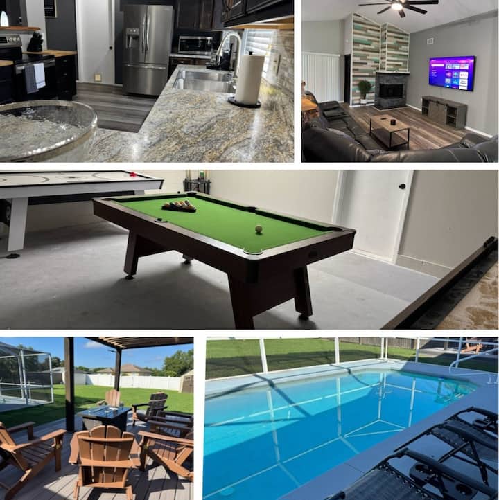Charming 3 Bedroom Pool Home W/ Gameroom - Lakeland, FL