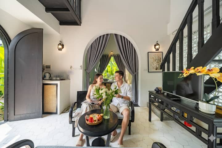 Nghe Garden Resort/family Villa With 3bed Bathtub - Hội An