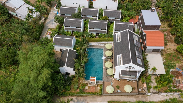 Nghé Garden Resort/villa W 3bed, Bathtub For 4pax - Vietnam