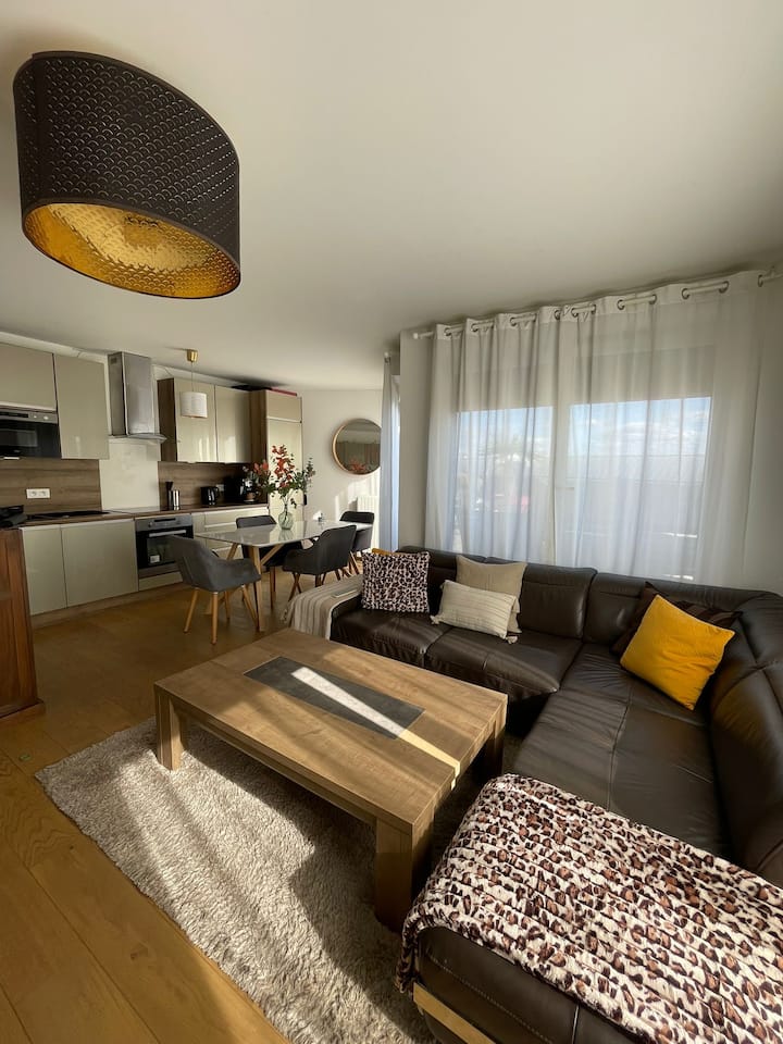 Appartement Contemporain Tout éQuipé Proche Rer A - Val-d'Oise