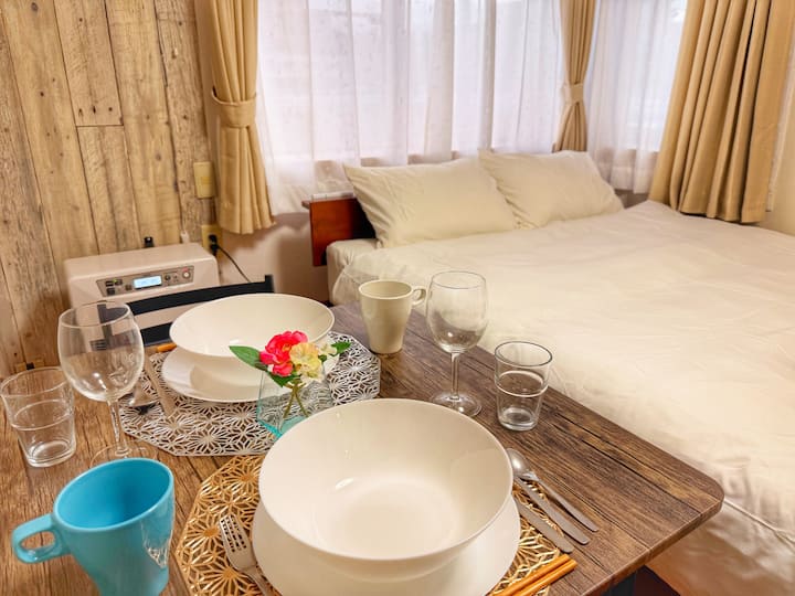 札幌中心部へ地下鉄5分(大通、らーめんストリート)/北海道神宮 徒歩15分/最大3名 #206 - Sapporo