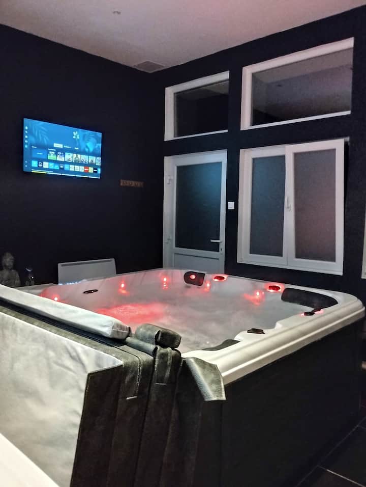 Suite Romantique Avec Jacuzzi Privé - Caudry