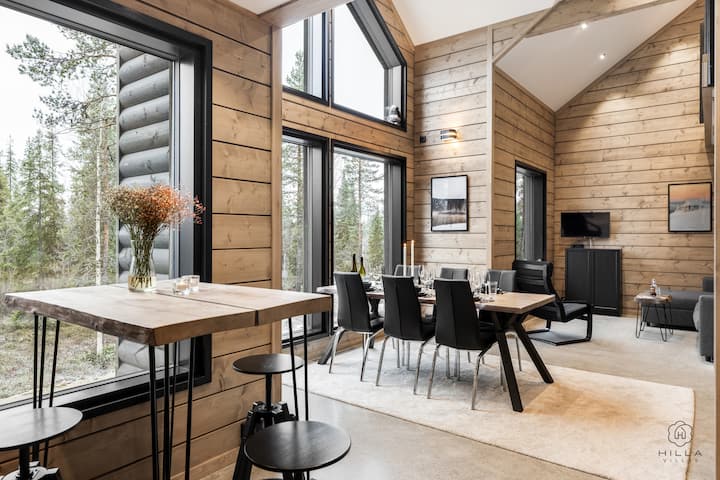 Villa Lumikkomäki A - Arctic Forest Retreat - Lappland