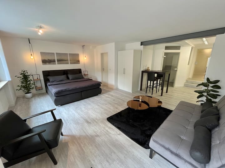 Modernes 52 Qm Studio Mit Sauna & Gym Zugang - 烏茲堡