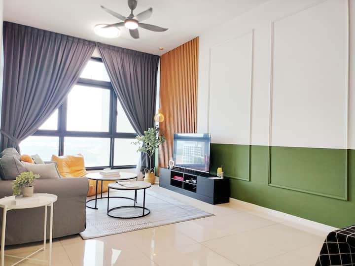 Jom Designer 3br Suites @ Paradigm Residence - 士姑來