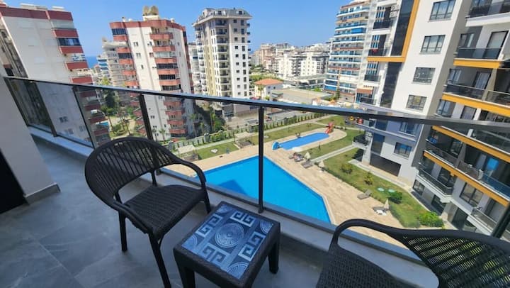 Dream Holiday Вид на бассейн, море рядом, центр - Mahmutlar