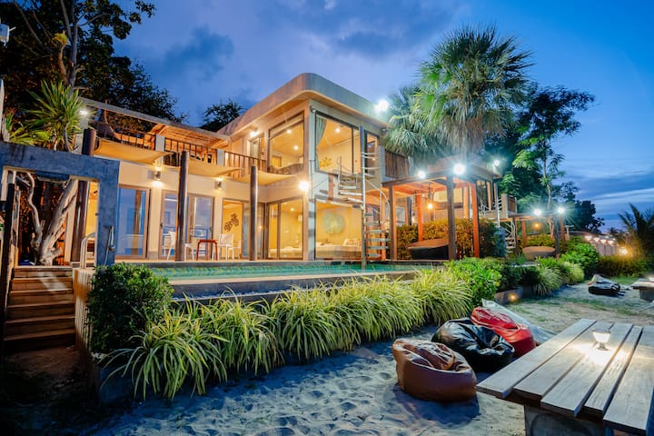 Beachfront Cozy Pool Villa Near Sam Roi Yot 444 - Sam Roi Yot